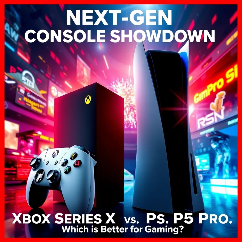 Xbox Series X vs. PS5 Pro: Which is Better for Gaming? : LevelUpTalk