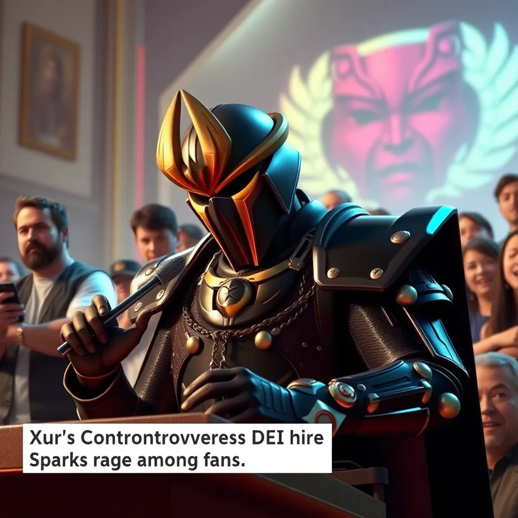 Xur's Controversial DEI Hire Sparks Outrage Among Fans : LevelUpTalk