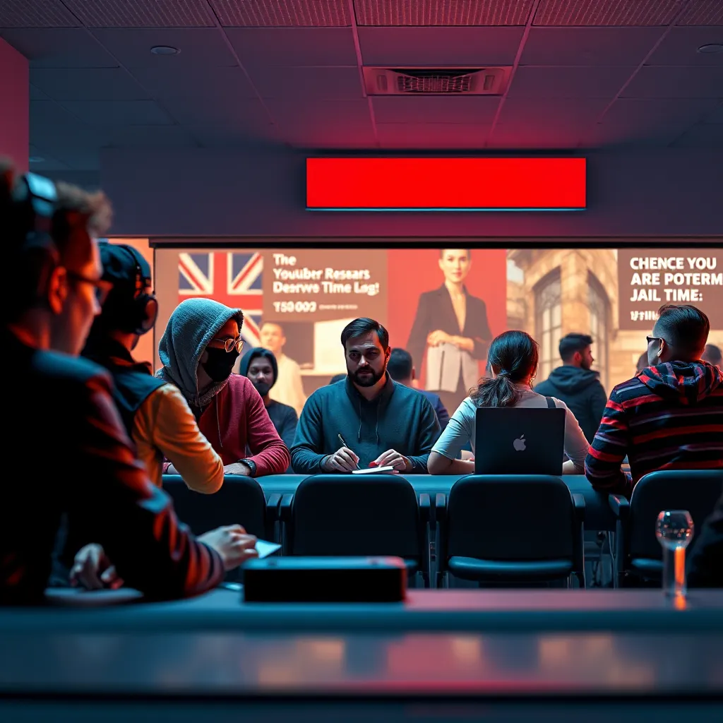 Popular YouTubers and Their Potential Jail Time Controversy : LevelUpTalk