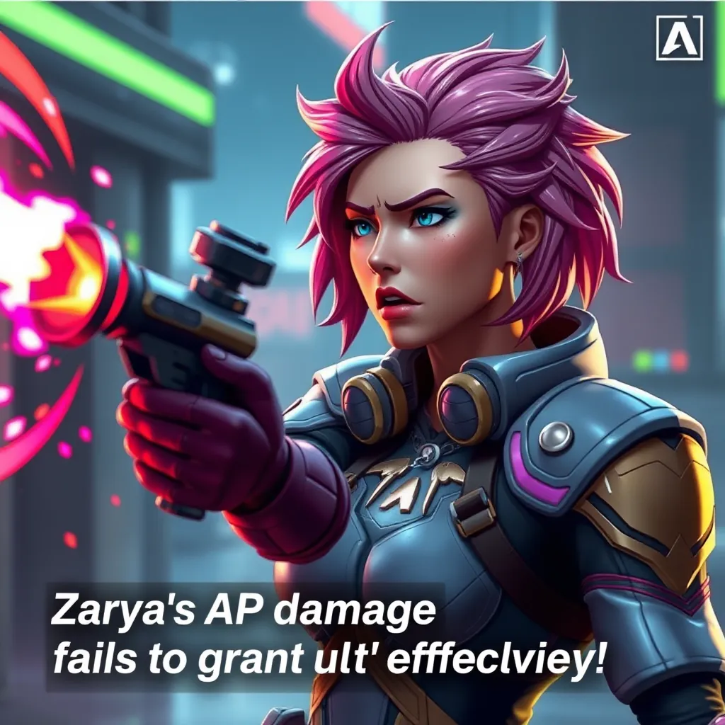 Zarya's AP Damage Fails to Grant Ult Charge Effectively : LevelUpTalk