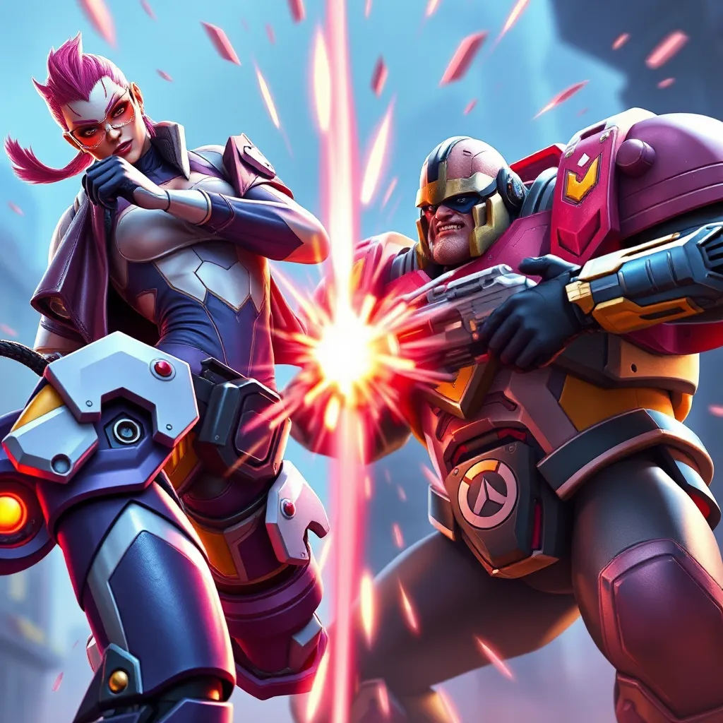 Best Heroes to Counter Reinhardt with Zarya Tank in Overwatch : LevelUpTalk