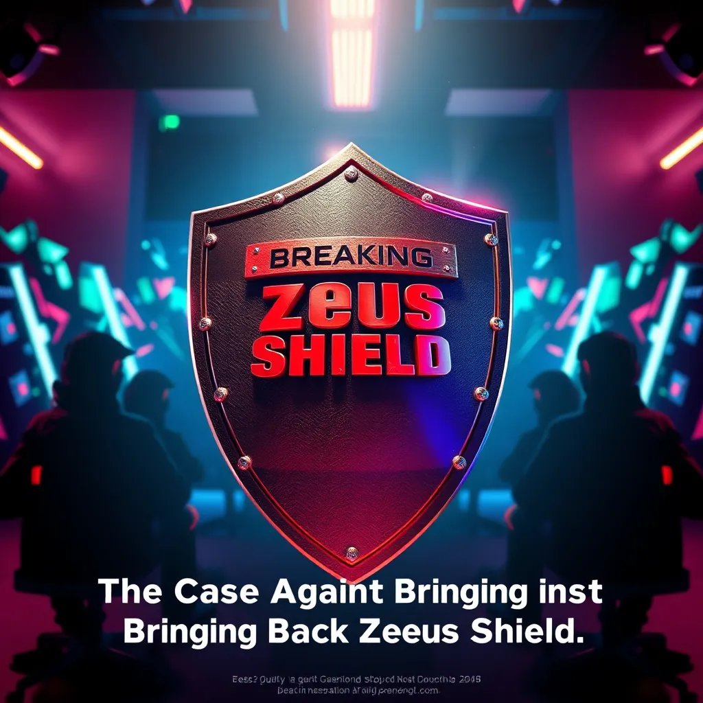 The Case Against Bringing Back Zeus Shield : LevelUpTalk