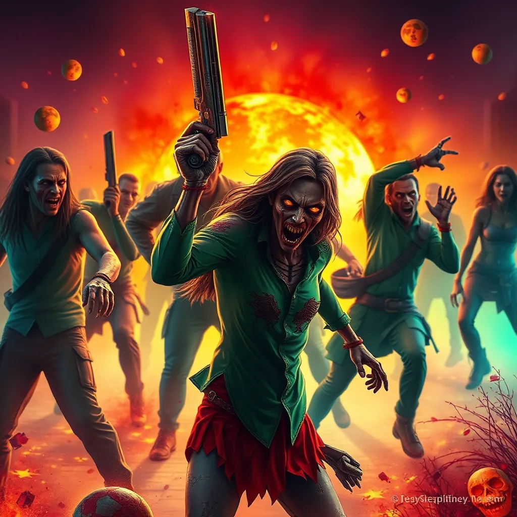 Exclusive Look at Zombie Attack Immortals Artwork : LevelUpTalk