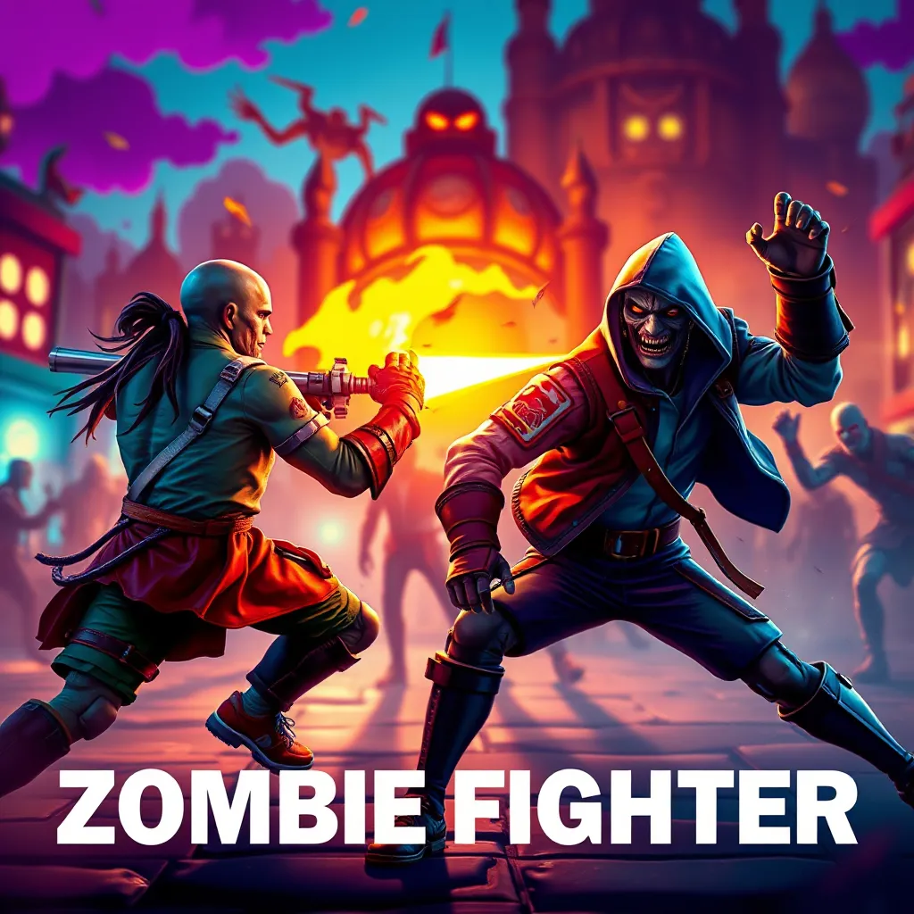 Fight Zombies with Unique Characters in Zombie Fighter : LevelUpTalk